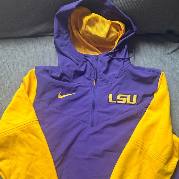 Nike | Jackets & Coats | Lsu Team Issue Jacket | Poshmark